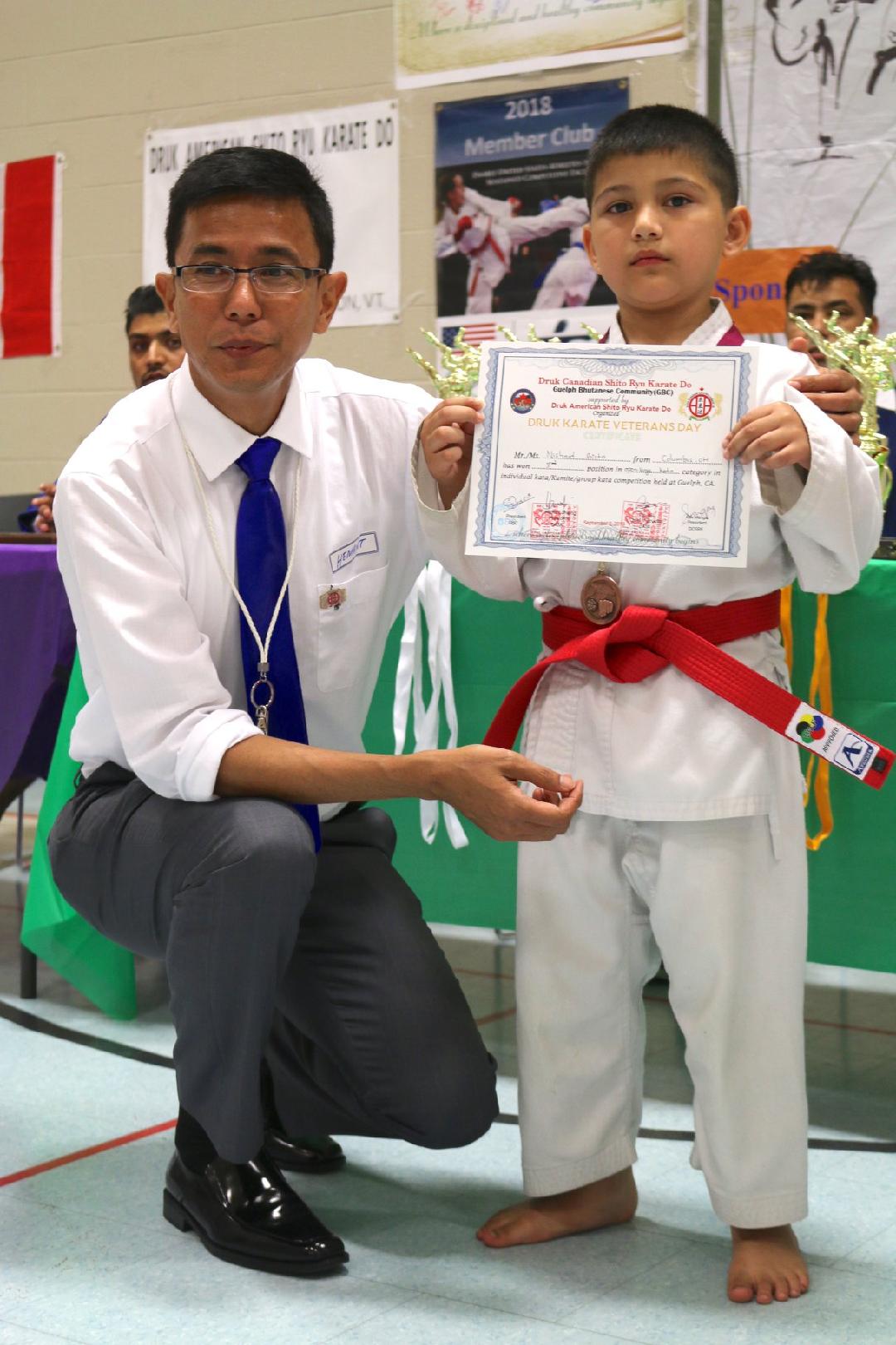 DSRKD’s yet another Noble Endeavor: Druk Karate Veterans Day Observed ...